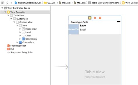 tutorial ios custom uitableviewcell in uitableview my personal blog