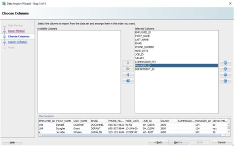 how to import from excel to oracle with sql developer