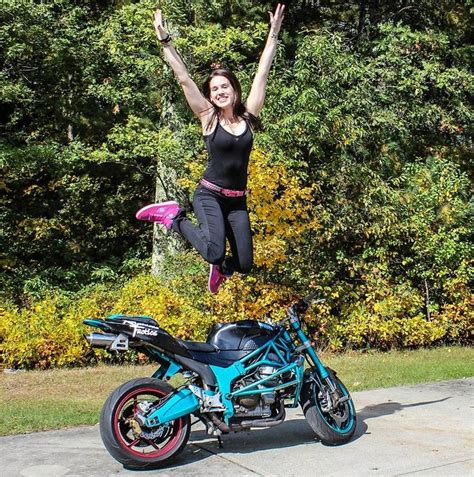 Robyn Diamond Motorcycle Bike Moped