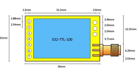 osoyoo long distance wireless transceiver uart lora module