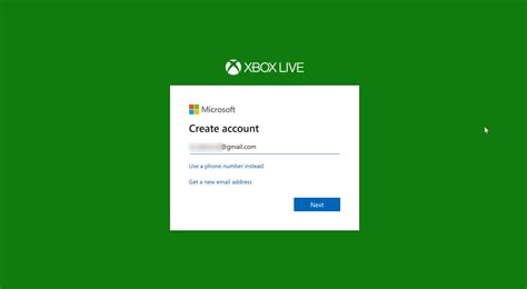 How To Create An Xbox Account