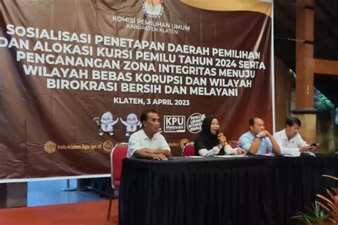 Kpu Klaten Tetapkan Dapil Dan Alokasi Kursi Pemilu 2024 Dapil 5 Dan