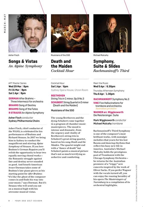 2017 Season Brochure By Sydney Symphony Orchestra Issuu