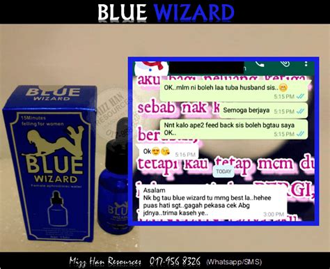 Blue Wizard Sex Drop Suamiku Terhebat