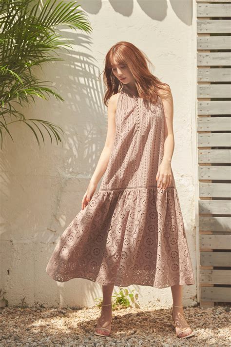 Her Lip To On Twitter Lace Trimmed Belted Dress ︎2021 05 08 Sat