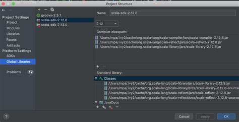 intellij idea classnot found exception in helloworld program in scala