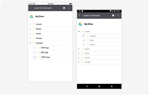 xamarin forms treeview control telerik ui for xamarin