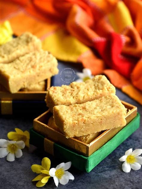 Mysore Pak Homemade Traditional Mysore Pak Cooking From Heart