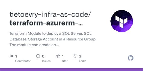 github tietoevry infra as code terraform azurerm mssql db terraform