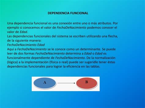 Ppt Dependencia Funcional Powerpoint Presentation Free Download Id