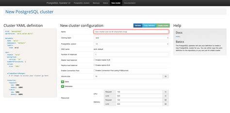 postgres operator kubernetes traning