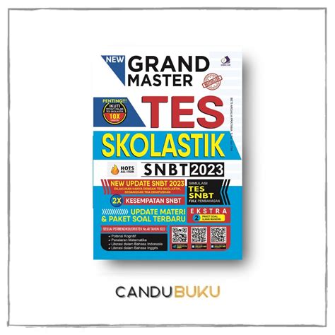Jual Buku New Grand Master Tes Skolastik Snbt 2023 Shopee Indonesia