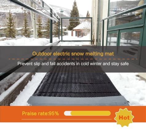 Anti Slip And Keep Your Snowy Stairs Safe This Winter Electric Snow