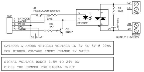 ac solid state relay electronics