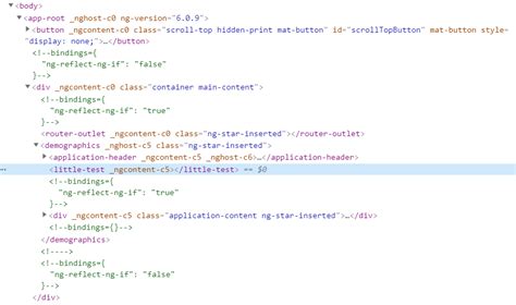 javascript angular component html not rendering stack overflow
