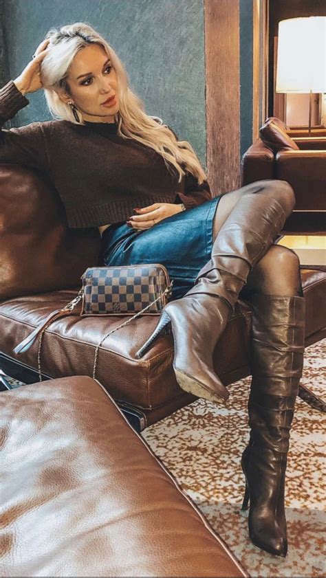 3 Tumblr Celebrity Boots Knee Boots Outfit Womens High Boots