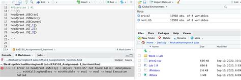 trouble using r markdown general posit community