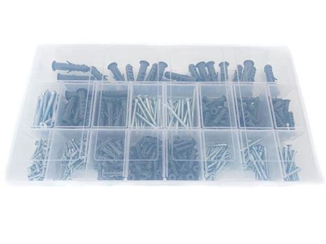 Kit 450 Peças Parafusos Philips Buchas Anel 5 6 8 10 E Caixa Kit