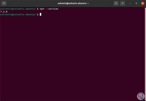 instalar node js y nvm en ubuntu 21 04 solvetic