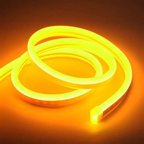 Mangueira Fita Led Neon Flex Ambar 127v Metro Planet Iluminação