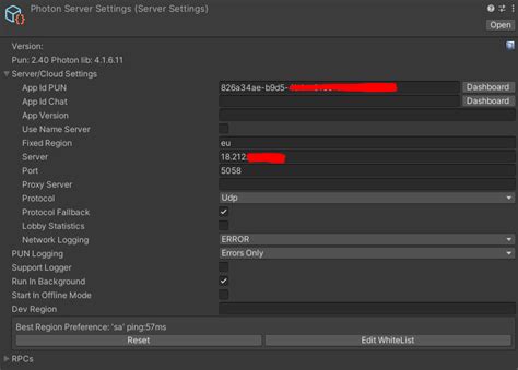 aws photon server photon pun photon realtime unity can t