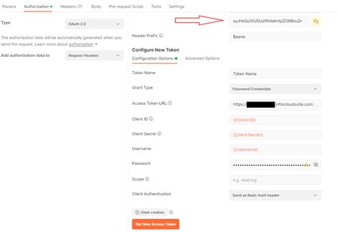 oauth2 get access token manually like configure new token 🌱 just