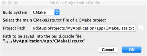 link gradle to your native library android entwickler