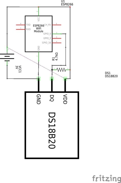 esp8266 ds18b20 thingspeak nodemcu electronics