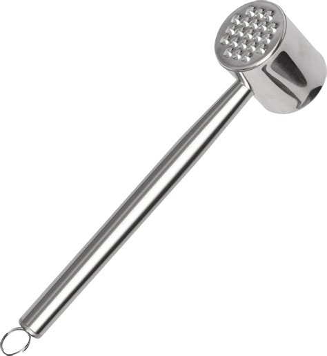 Meat Mallet Dual Sided Meat Tenderizer Mallet Stainless