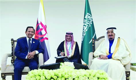 خادم الحرمين يبحث مع سلطان بروناي ورئيس كازاخستان أوجه التعاون صحيفة مكة