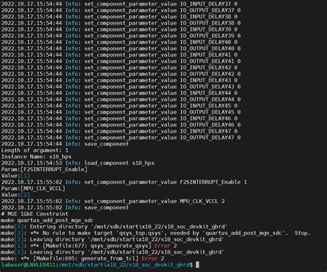 solved ghrd for s10 soc fails intel community