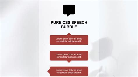 20 css speech bubbles