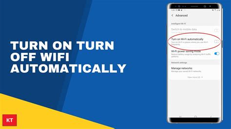 How To Turn On Or Turn Off Wifi Auto Connect On Android Samsung Youtube