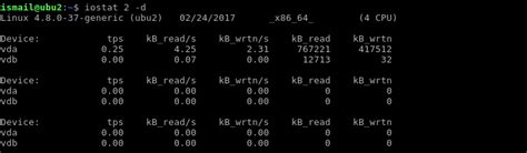 linux iostat command tutorial with examples poftut