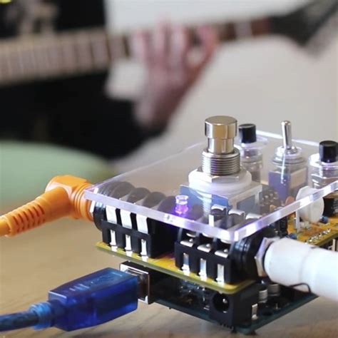 how to make a programmable guitar pedal with arduino arduino maker pro