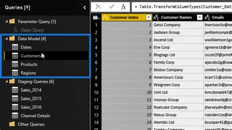 power query advanced editor staging queries enterprise dna