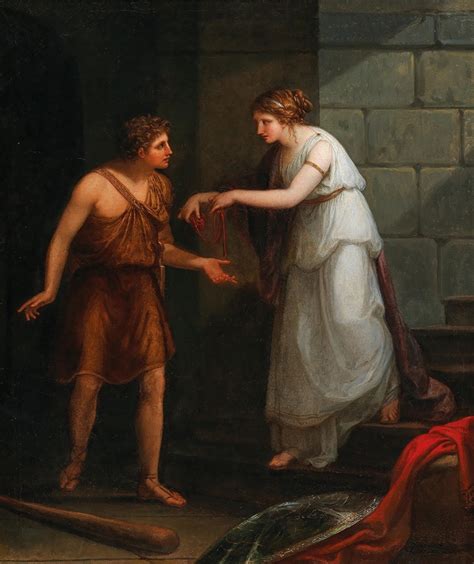 Theseus And Ariadne By Angelica Kauffmann Artvee