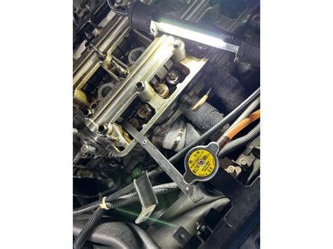 ホンダ サイバーcrx Ef8 タイミングベルト ウォーターポンプ オイルシール タペット調整 スプールバルブフィルター タペットカバー塗装