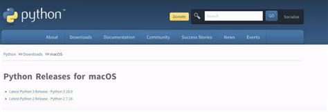 how to install python on mac scaler topics