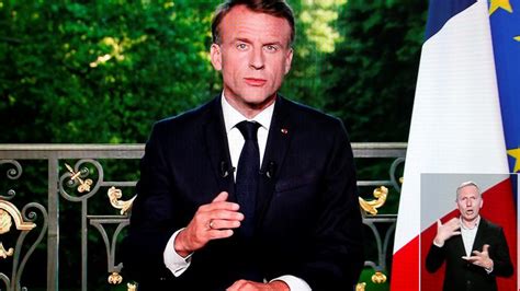Frances Macron Calls For Snap Elections After Far Right Surge In Eu