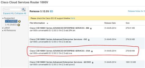 download cisco csr 1000v iso