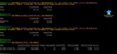 add nfs datastores to vmware esxi hosts using powercli vgeek tales