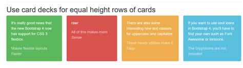 bootstrap 3 equal height thumbnails like equal height cards in