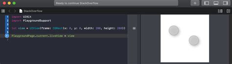 swift uipangesturerecognizer in playgrounds stack overflow