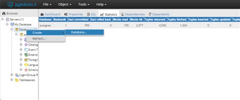 running postgresql using docker compose
