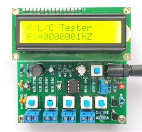 Capacitance Meter Based On 51 Single Chip Inductance Meter Frequency