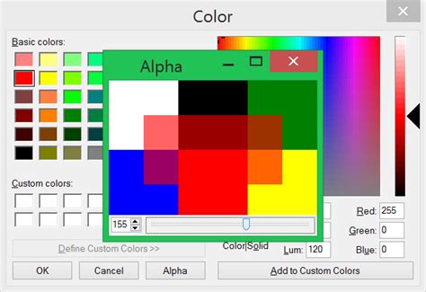 c how to make colordialog to allow to set chosen color s