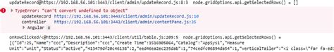 ag grid angular how to getselectedrows on ngclick in