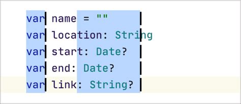 multiple cursors and selection ranges appcode documentation