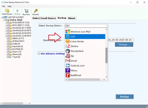how to export zoho emails to excel csv file solved
